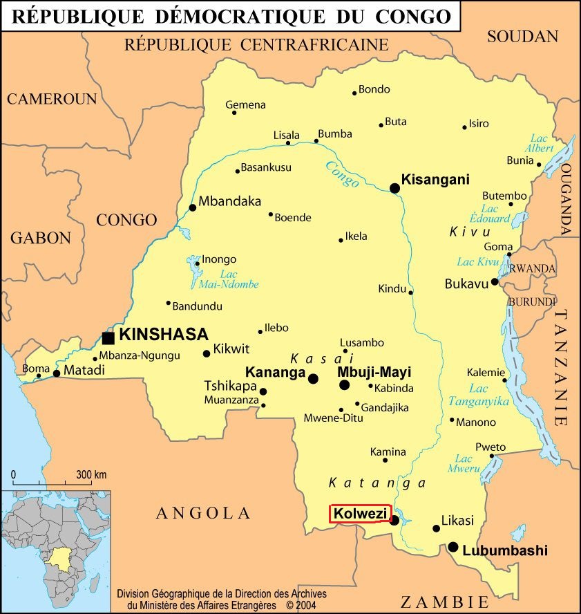 Kolwezi Mai-juin 1978 - La Cliothèque