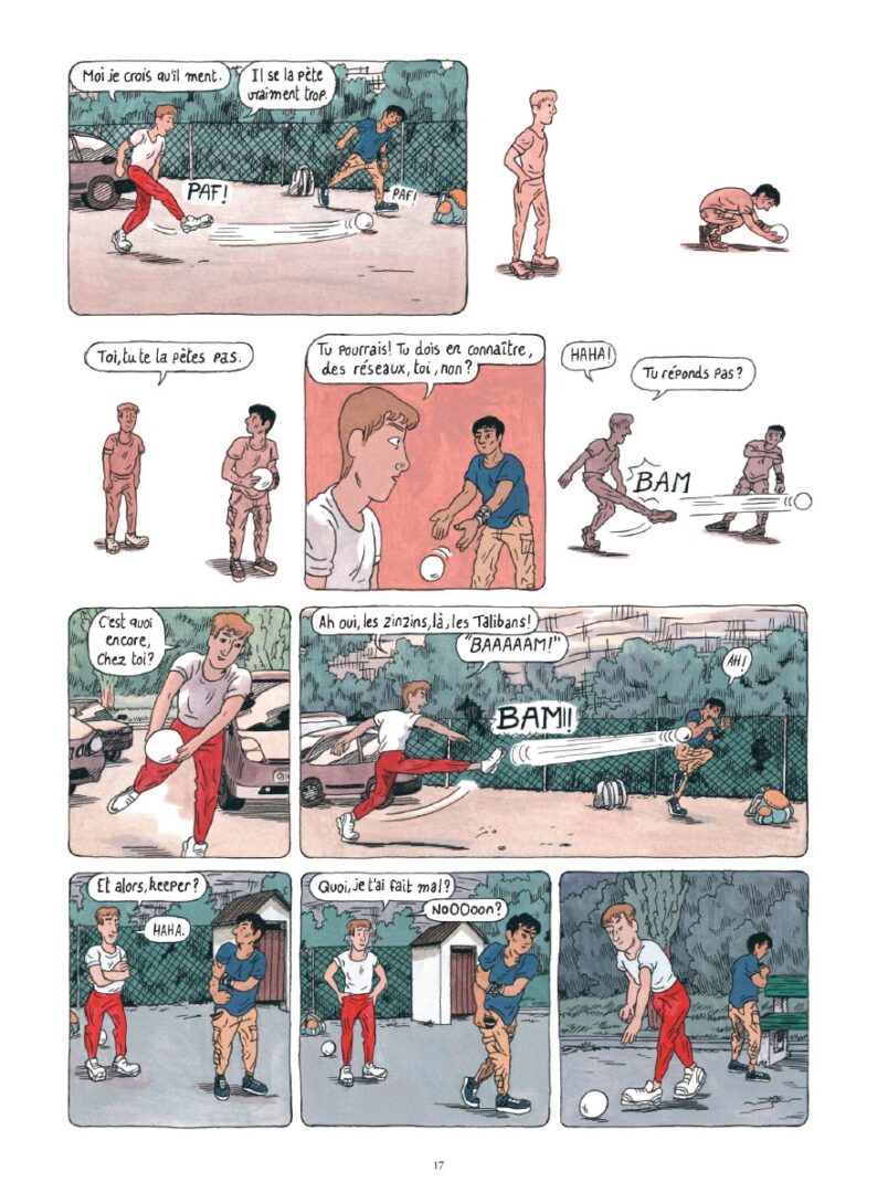 Moheeb sur le parking - La Cliothèque